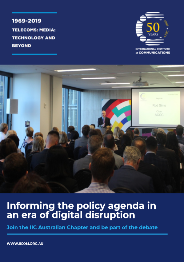 IIC Australian Chapter – Shaping the policy agenda: Telecommunications ...